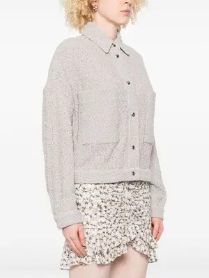 IRO PARIS Pabli Cotton Jacket - Grey