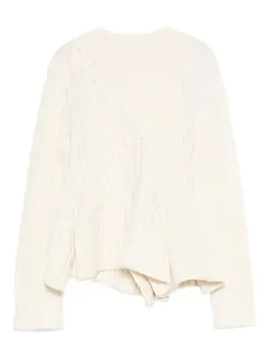 Sacai Off The Shoulder Sweaters For Women