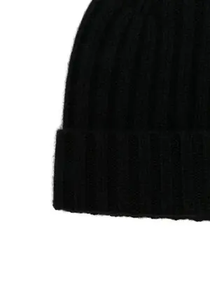BEYOU Cashmere Beanie - Black