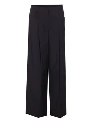 Fendi Black Wash Pants For Women