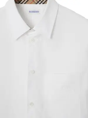 Burberry Shirt With Logo
