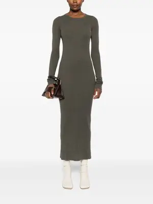 Rick Owens Midi Dress - Green