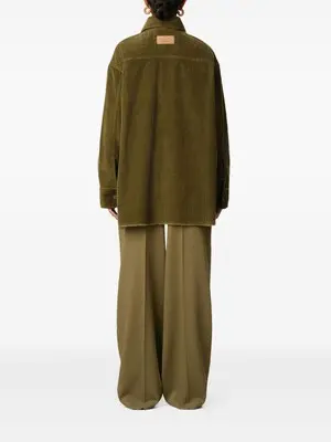 AMI Paris Cotton Overshirt - Brown
