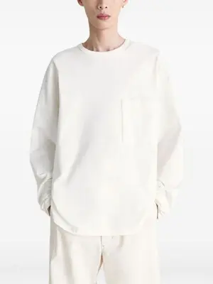 LEMAIRE Cotton T-shirt - White