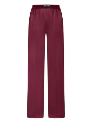 TOM FORD Silk Pajama Pants - Red