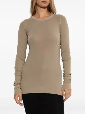Rick Owens Cotton T-shirt - Beige