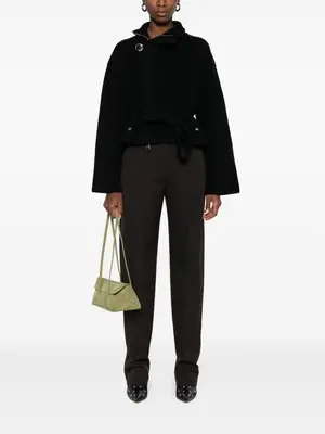 Alexander McQueen Wool Trousers - Brown