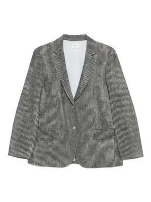 ALYSI Single-breasted Jacket - Grey