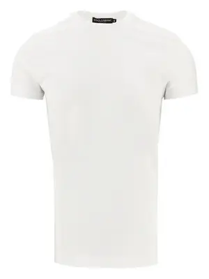 Dolce & Gabbana Crew Neck T-shirt - White