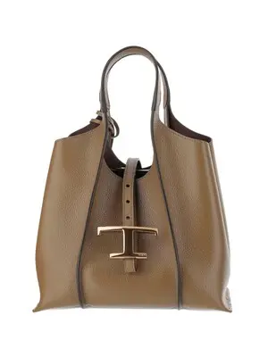 TOD'S Mini Leather Shopping Bag