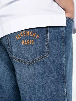 Givenchy Straight Leg Jeans - Blue
