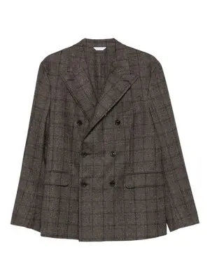 Boglioli Wool Blend Double-breasted Jacket