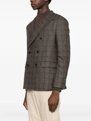 Boglioli Wool Blend Double-breasted Jacket