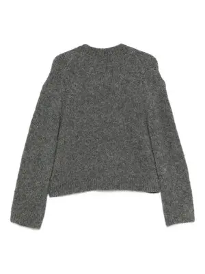 Closed Wool Crewneck Jumper - Grey