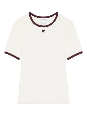Courreges Trimmed T-shirts For Women