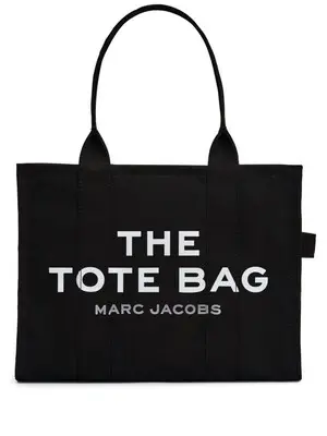 Marc Jacobs The Large Tote Canvas Tote Black