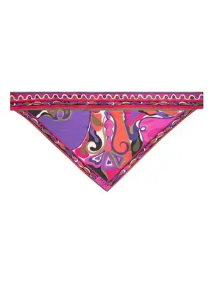 Emilio Pucci Printed Silk Foulard - Multi