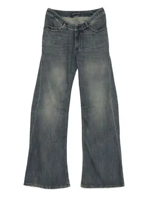Balenciaga Frayed Jeans For Women