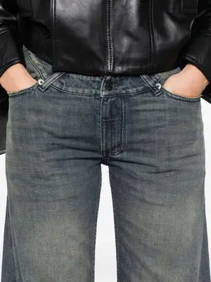 Balenciaga Denim Cotton Jeans - Grey