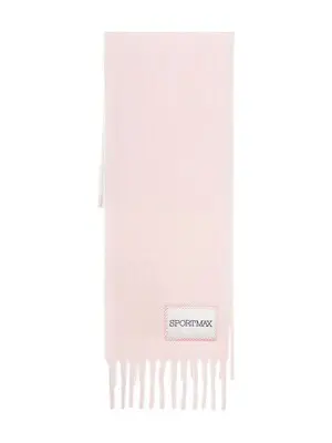 Sportmax Wool Scarf - Pink