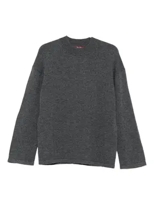 Max Mara Cashmere Wool Crew Neck Sweater