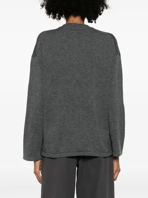 Max Mara Cashmere Wool Crew Neck Sweater