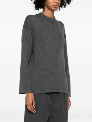 Max Mara Cashmere Wool Crew Neck Sweater