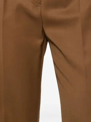Max Mara Wool Trousers - Brown