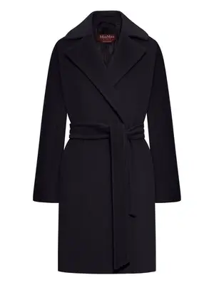 Max Mara Wool Coat - Black