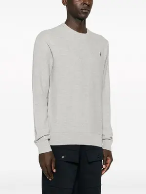 Polo Ralph Lauren Sweater With Logo - Grey