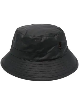 Barbour Wax Bucket Hat - Black