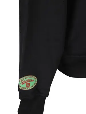 Dolce & Gabbana Sweatshirt With Graphic Print And Logo Details