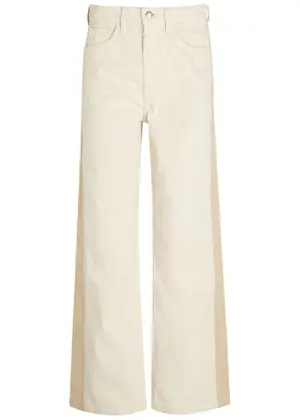 Rag & Bone Logan Panelled Wide-leg Jeans