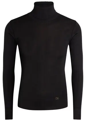 Valentino Garavani Vlogo Roll-neck Jumper