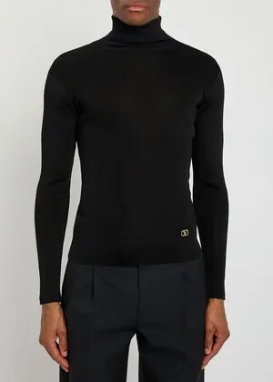 Valentino Garavani Vlogo Roll-neck Jumper