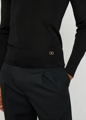 Valentino Garavani Vlogo Roll-neck Jumper
