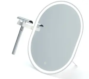 SHARPER IMAGE Shower Mirror With Hook Mount