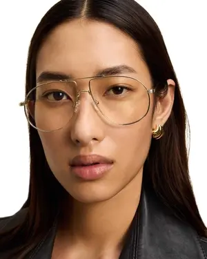 Le Specs Schmaltzy Aviator Blue Light Glasses