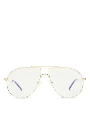 Le Specs Schmaltzy Aviator Blue Light Glasses