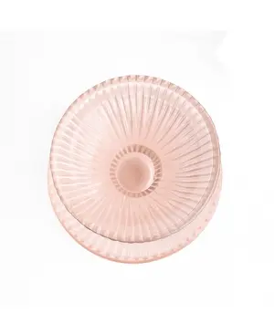 THE COLLECTIVE HOME Pressed Pink Martini Glasses, Set Of 4