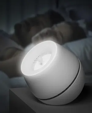 SHARPER IMAGE Sound Soother Noise Machine With Led Glow