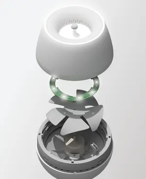SHARPER IMAGE Sound Soother Noise Machine With Led Glow