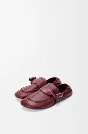 Loewe Toggle Loafer - Burnt Red