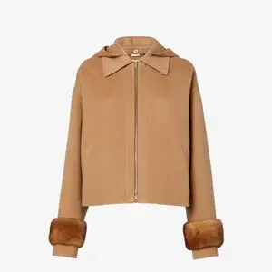 Fendi Reversible Cropped Jacket - Brown
