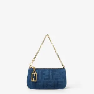 Fendi Baguette Pouch Mini - Blue