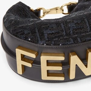 Fendi Fendigraphy Mini Hobo Bag