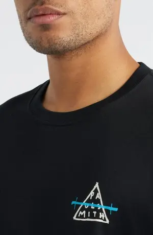 Paul Smith Regular Fit Triangle Organic Cotton Graphic T-shirt
