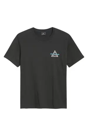 Paul Smith Regular Fit Triangle Organic Cotton Graphic T-shirt