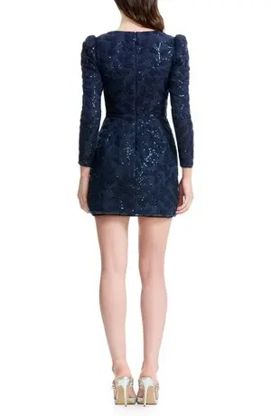 Dress The Population Sequin Brie Mini Dress