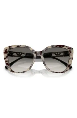 Emporio Armani 54mm Butterfly Sunglasses